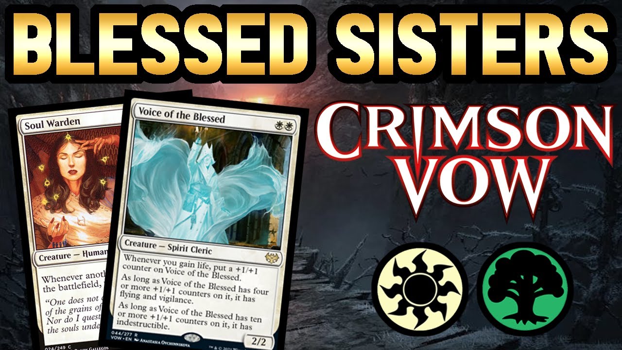 ☀️ Soul Sisters w/ VOICE OF THE BLESSED from Crimson Vow 【 MTG Modern ...