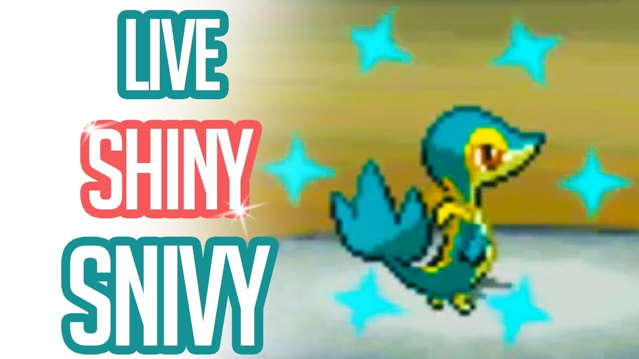 [LIVE] Shiny Snivy full odds after only 286 SR'S in Pokemon White ...
