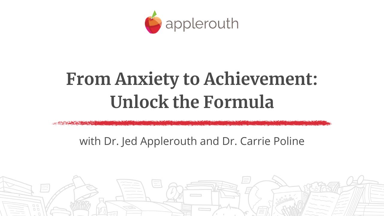 From Anxiety to Achievement: Unlock the Formula - YouTube