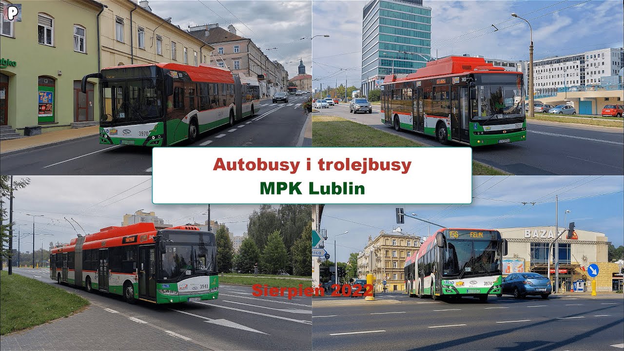 Komunikacja miejska w Lublinie, autobusy i trolejbusy w Lublinie - YouTube