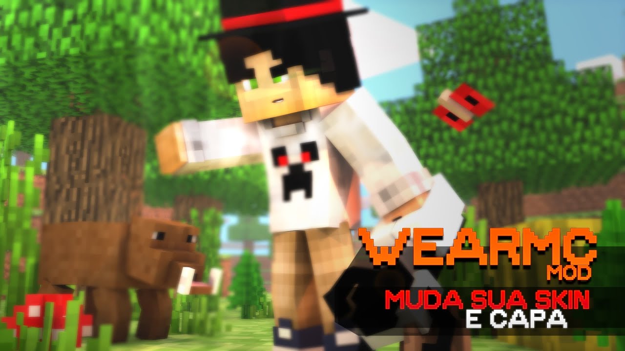 Minecraft Mod | WearMC permite você muda sua skin e capa! [1.7.10 ...