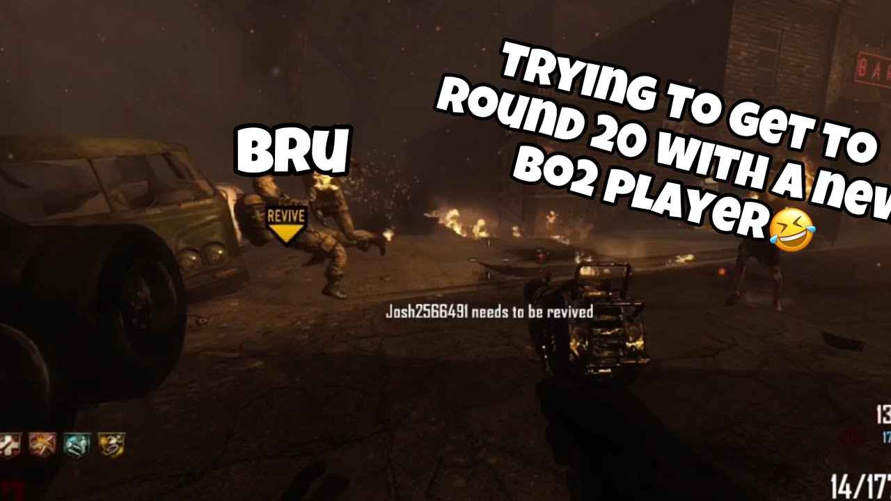 Trying to get to round 20 with a new bo2 player 💀 - YouTube