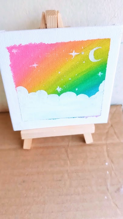 Simple canvas drawing #art #canvas #trending #shortvideo #artandcraft # ...