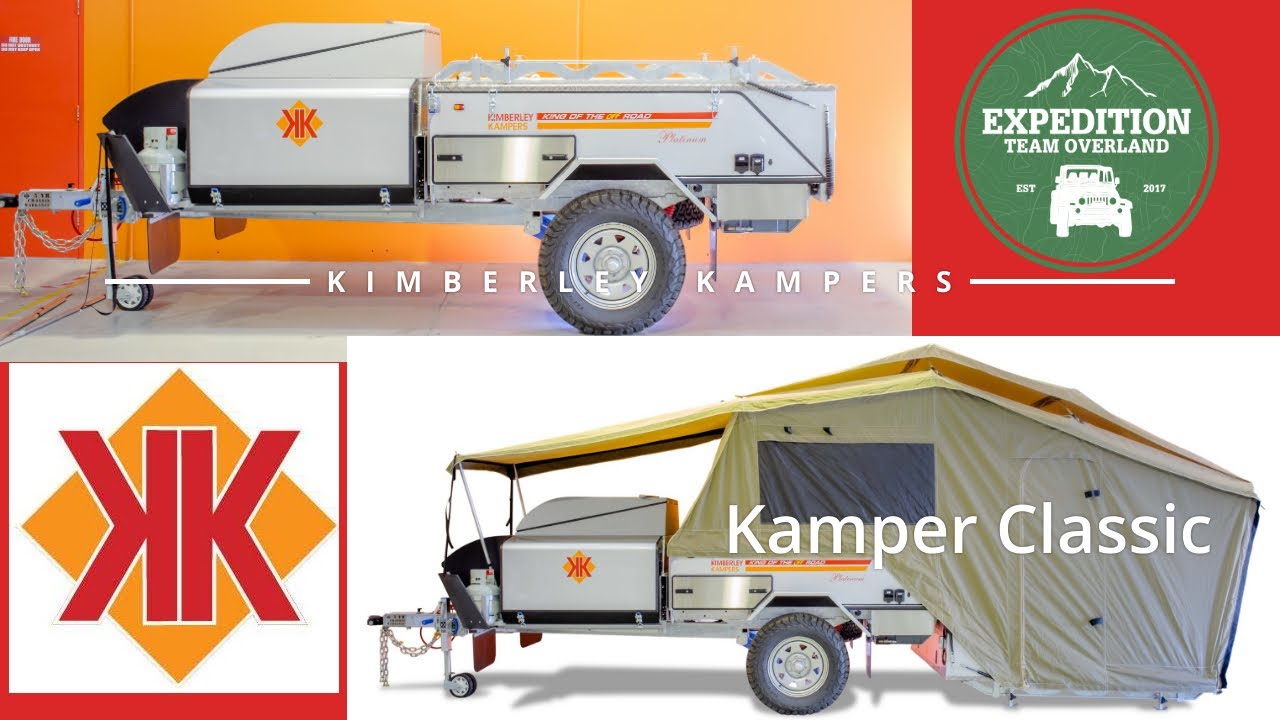 Kimberley Trailer Kamper Off-Road Overland 4X4 Trailer - YouTube