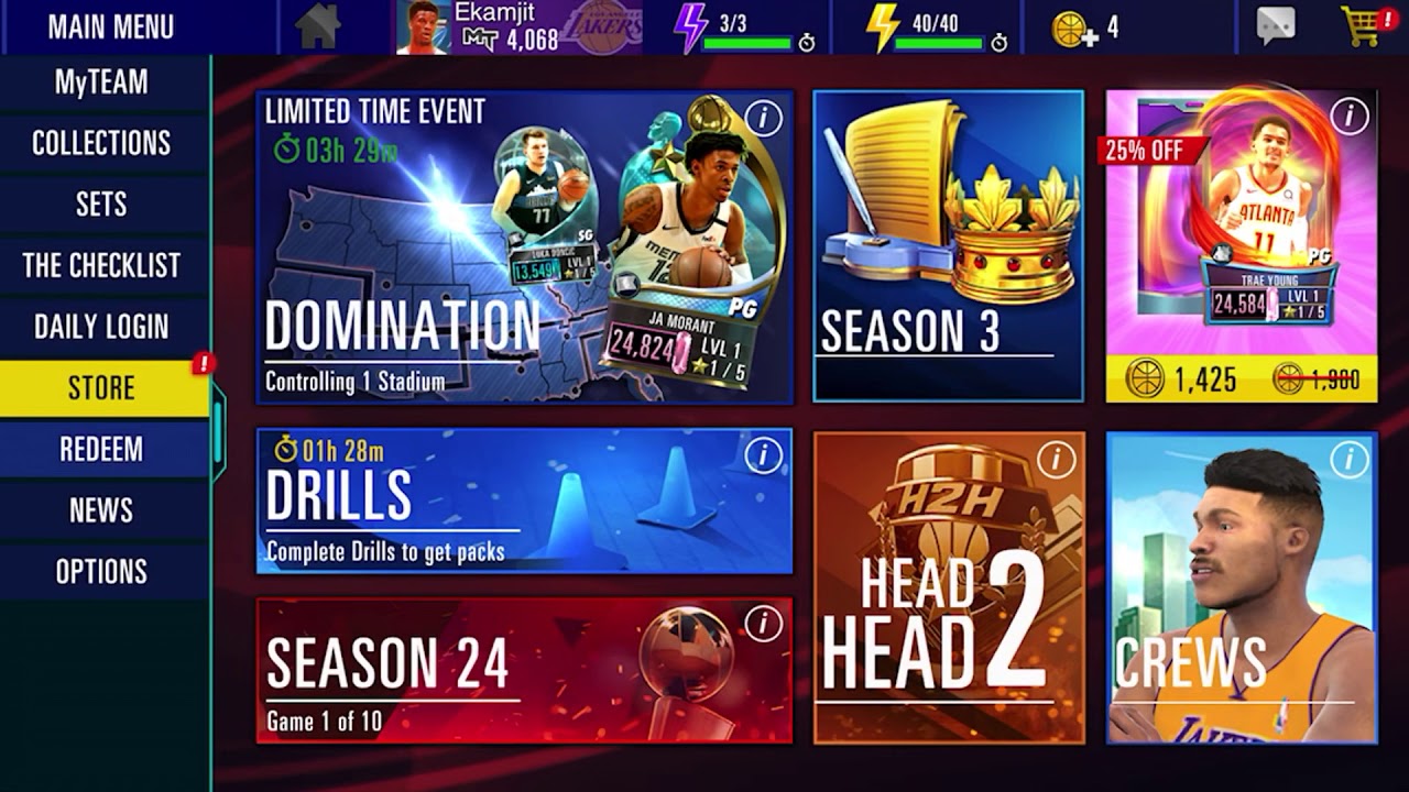 Jimmy butler reedem code in NBA 2k mobile - YouTube