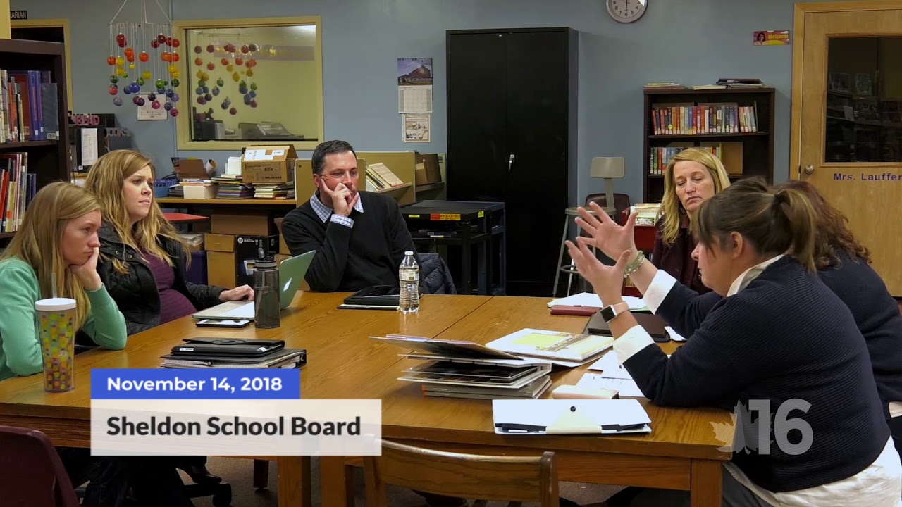 Sheldon School Board | 11-14-2018 - YouTube