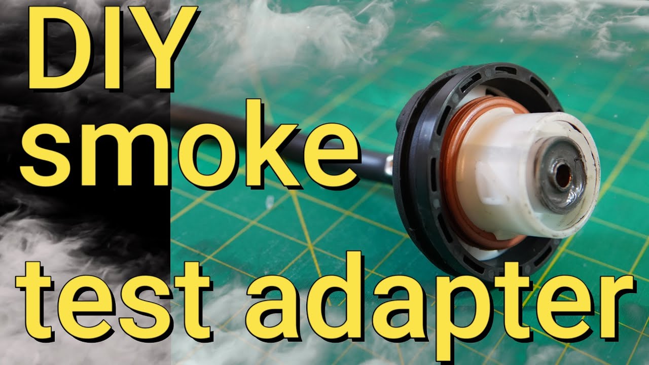 smoke test adapter DIY - YouTube