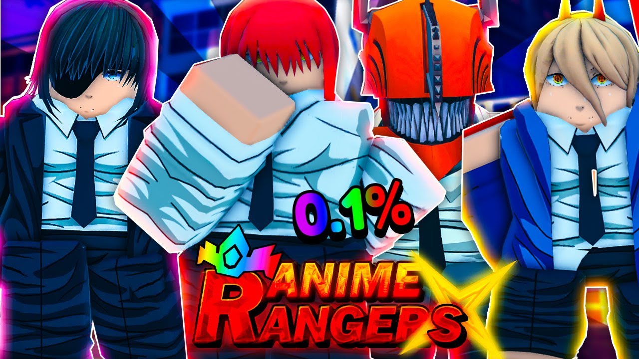 Getting ALL 0.1% SOVEREIGN Chainsaw Man Units In Anime Rangers X! - YouTube