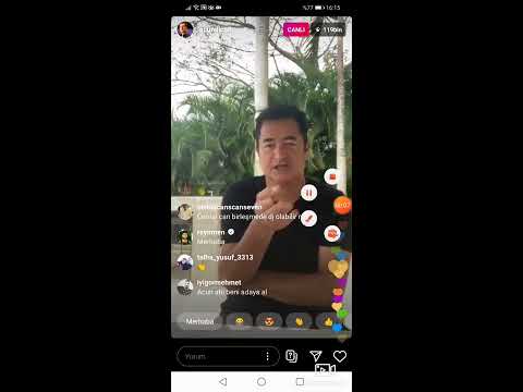 Acun ılıcalı, reynmen ile instagram da canlı yayında
