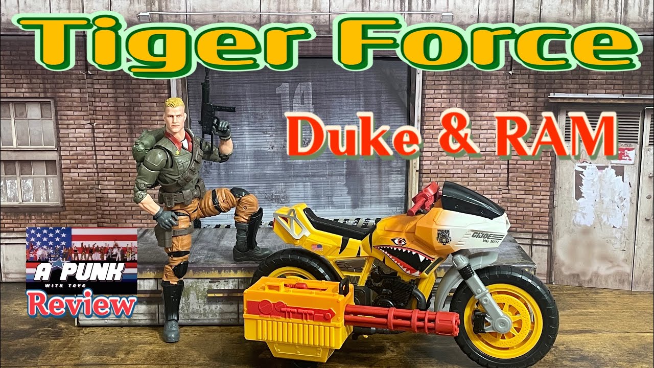 GI Joe Classified Tiger Force Duke & RAM Review by Hasbro - YouTube
