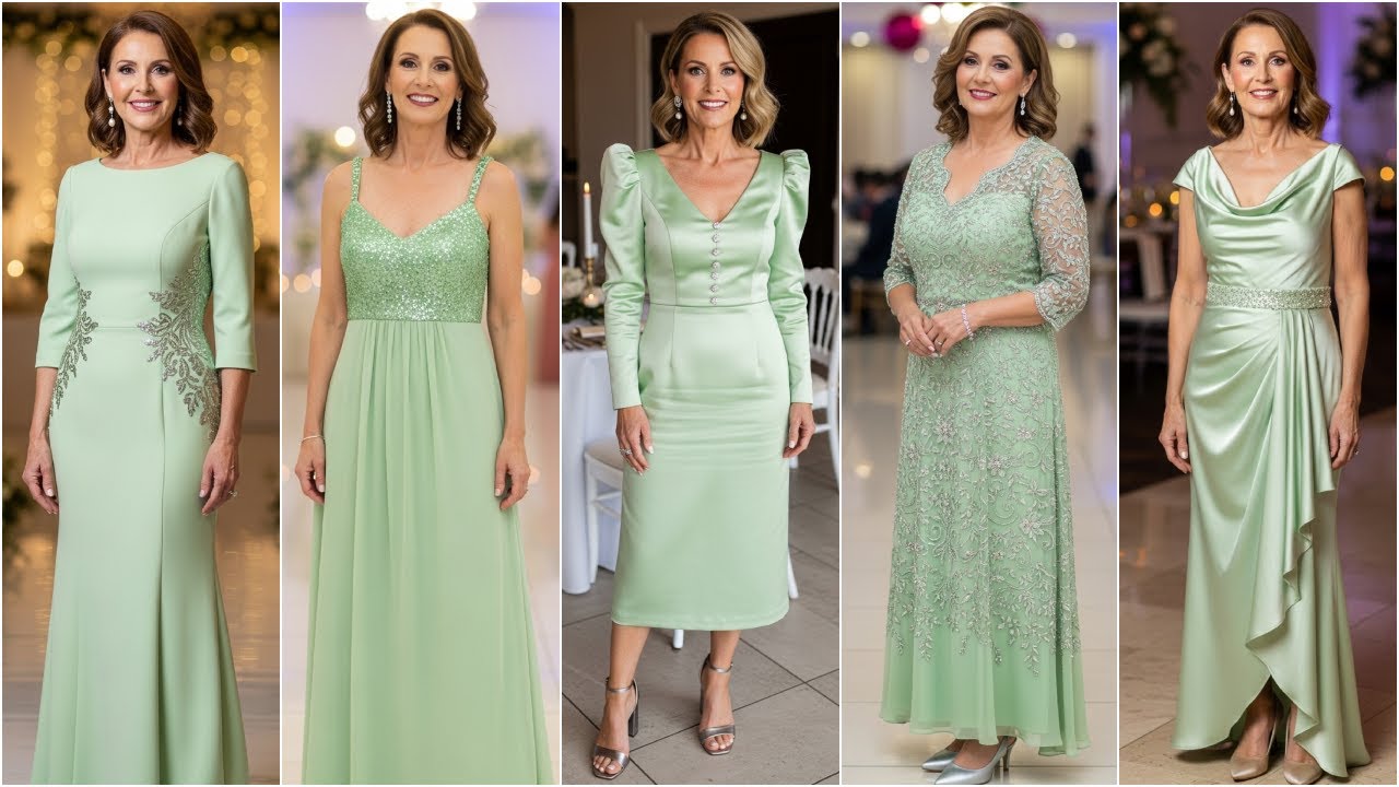 Light Green Mother of the Bride Dresses: Elegant, Flattering Picks ...