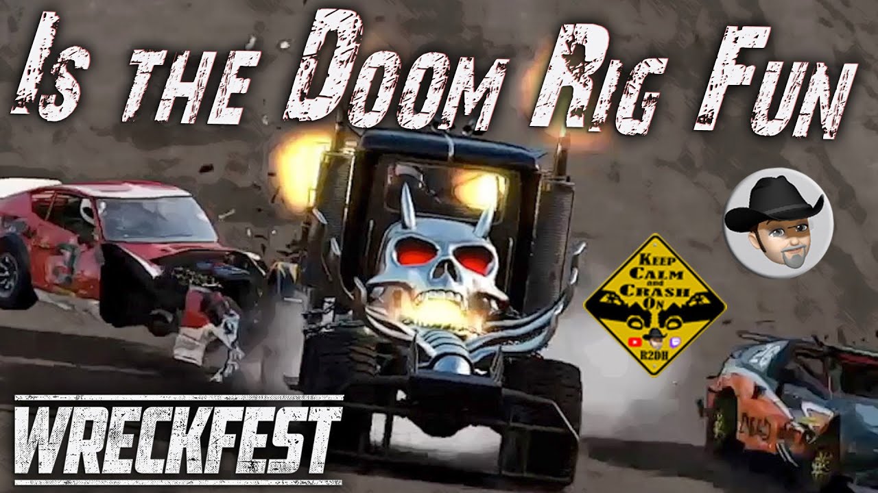 Is the DOOM RIG Fun in Wreckfest? - YouTube