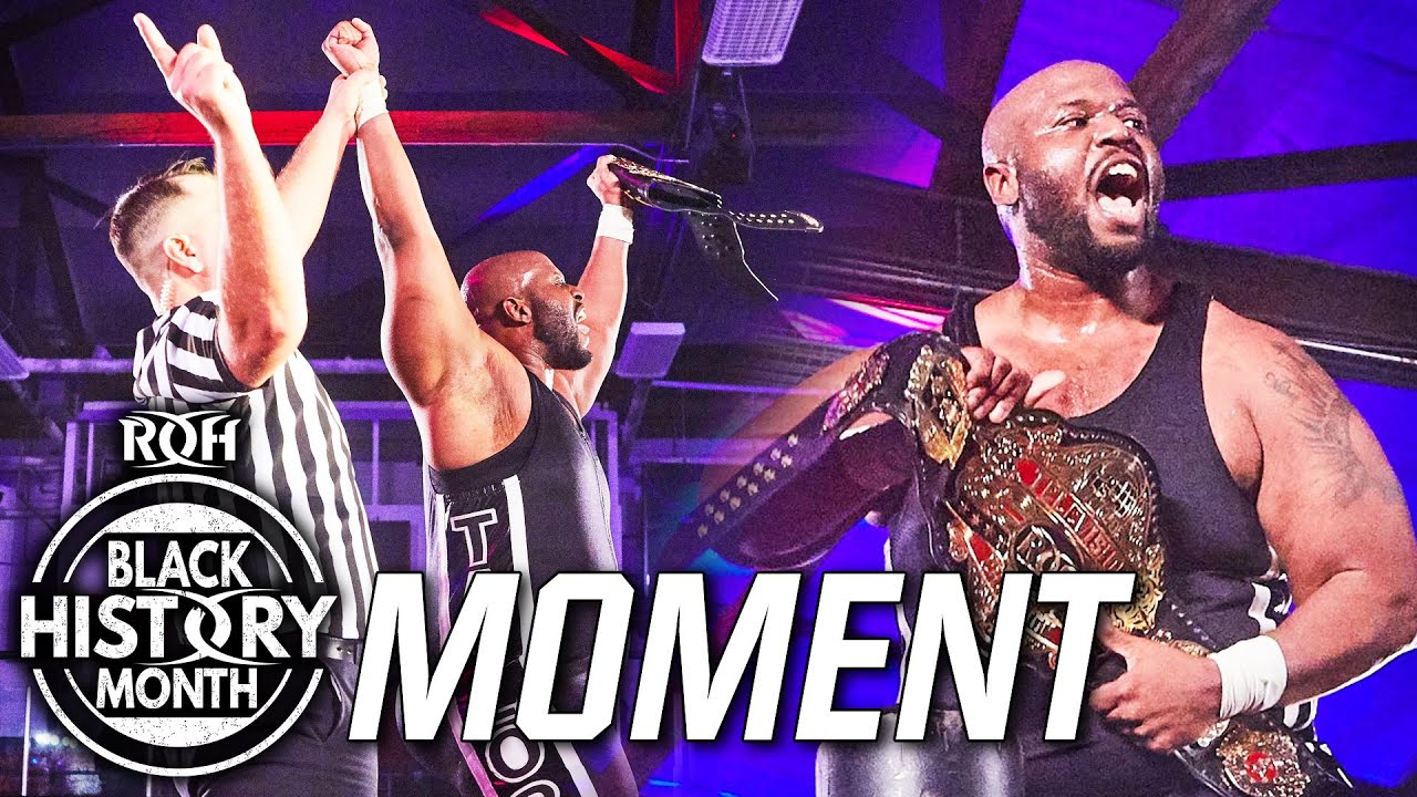 Shane Taylor Wins ROH TV Title in Four Corner Survival Match! - YouTube