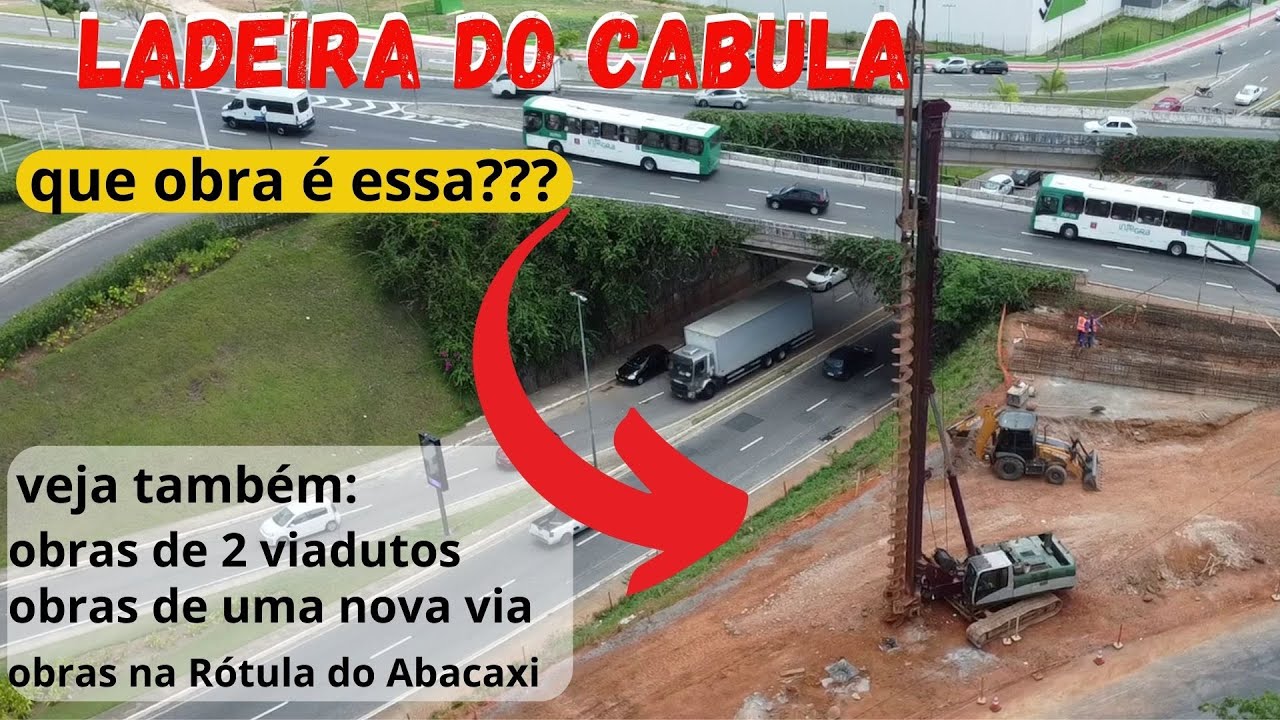 LADEIRA DO CABULA - UMA OBRA MISTERIOSA EM SALVADOR #drone #dji #bahia ...