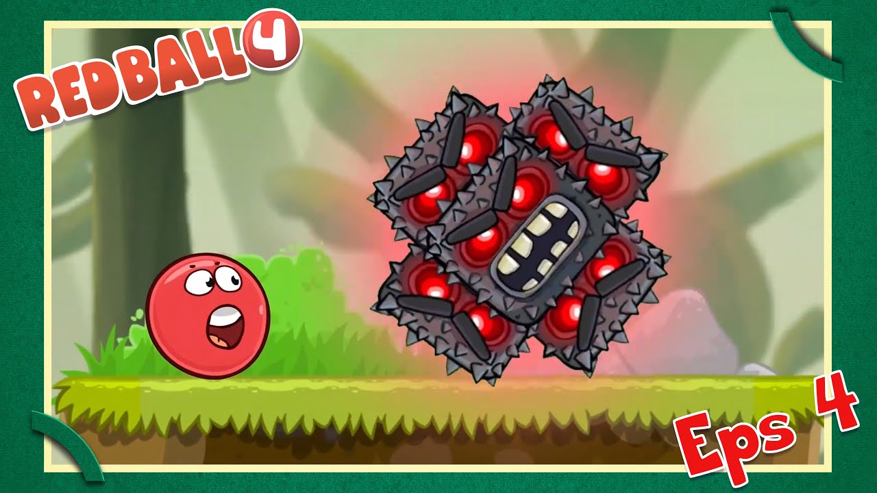 Red Ball 4 Animation | Red Ball Hero In Jungle Adventure Ep 4 - YouTube