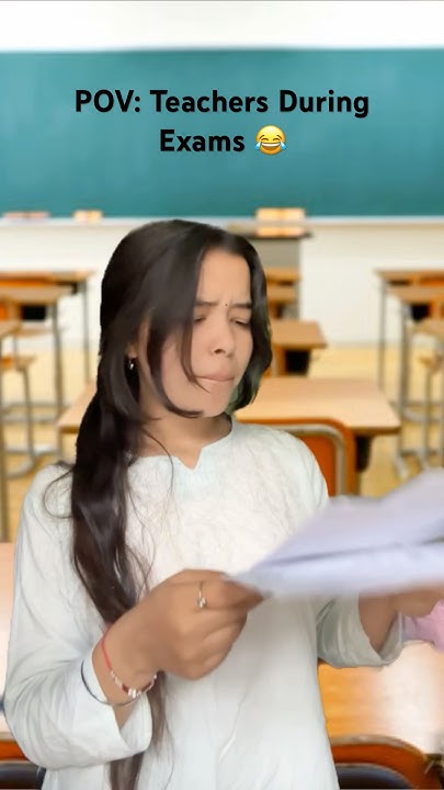 Teachers during exams😂#viralvideo #exampreparation #comedyvideo - YouTube