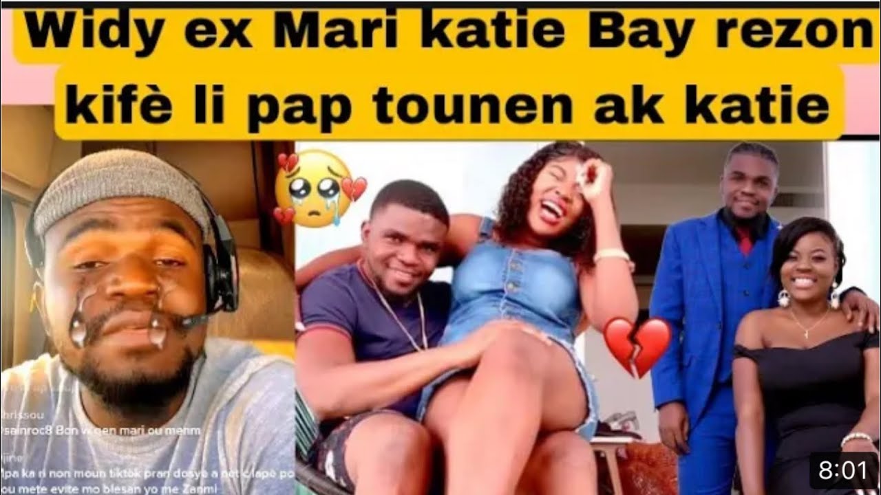 Zen katie and widy an pran lari men tout detay yo😱 - YouTube