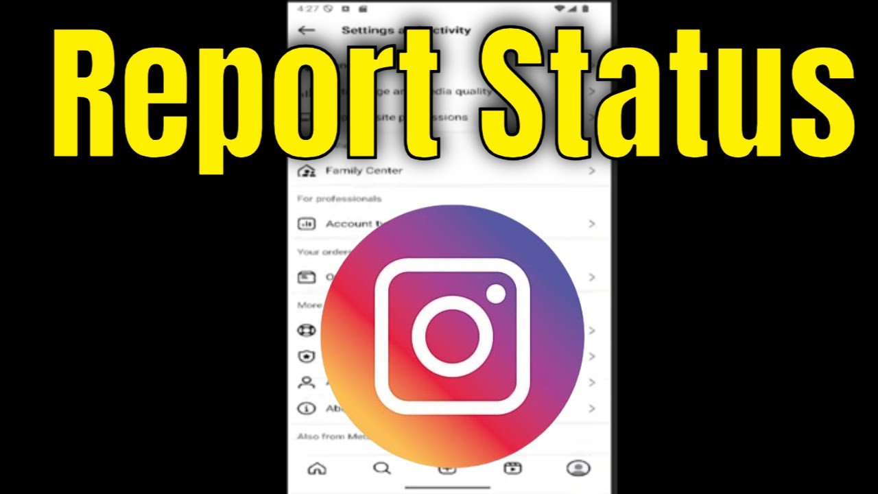 How To Check Instagram Report Status [2025] - YouTube