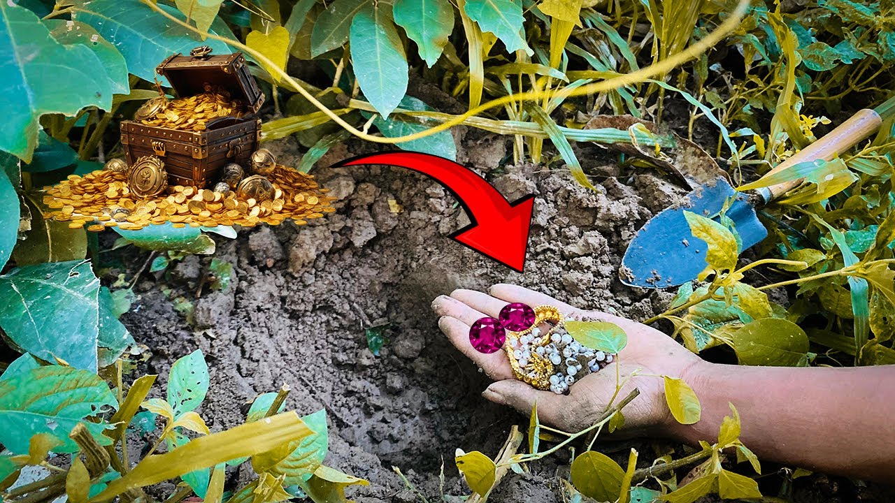 Surprise Treasure Hunt - Who Finds the Hidden Gems? - YouTube