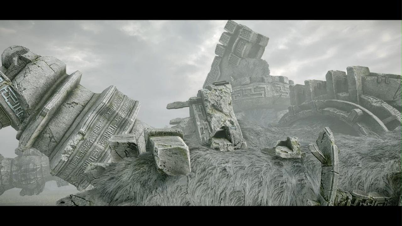 SHADOW OF THE COLOSSUS gameplay - gaius - YouTube