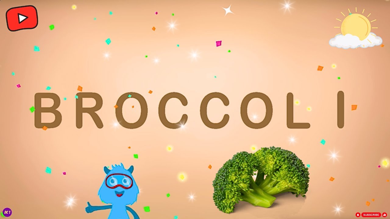 Learn the Names of Vegetables | Trace & Spell to Broccoli 🥦 | Expand ...