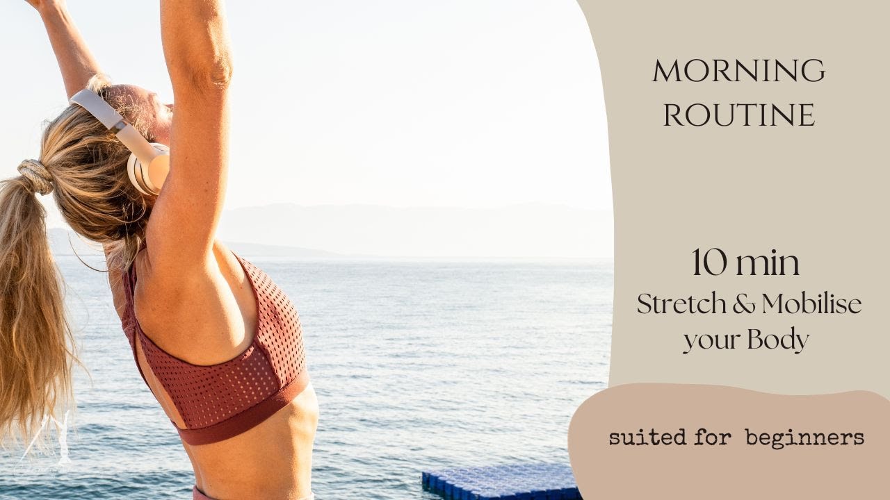 10 min Yoga Morning routine for beginners | Uplift your energy ...