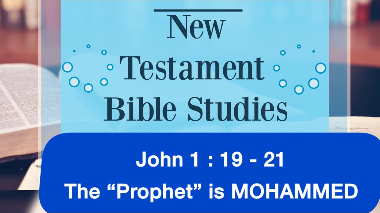 The Missing Link: How Bible Links Jesus to Mohamed - YouTube