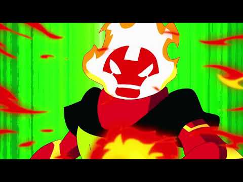 Ben 10 Reboot|Heatblast Transformation|Chicken In Chichen Itza Part2:TheWages OfFear Episode|Full HD