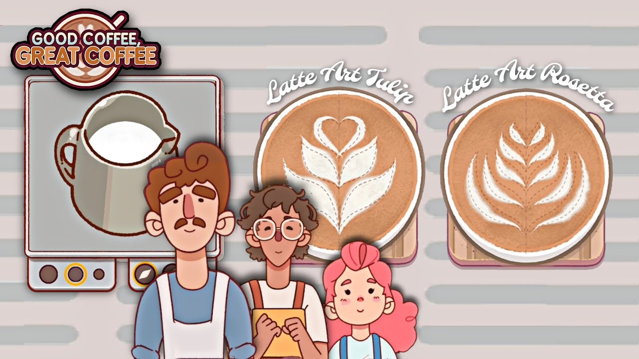 BERLATIH LATTE ART TULIP & ROSETTA | CHAPTER 1 | GOOD COFFEE GREAT ...