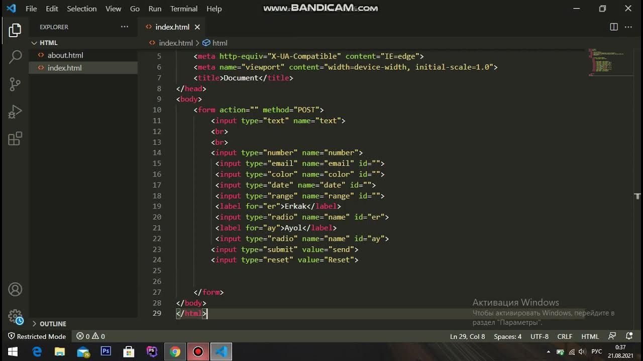 Css ga kirish - YouTube
