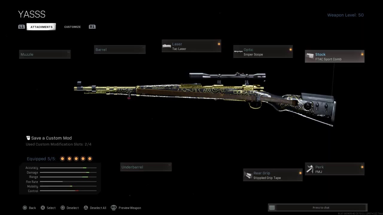 Gold on kar98 - YouTube