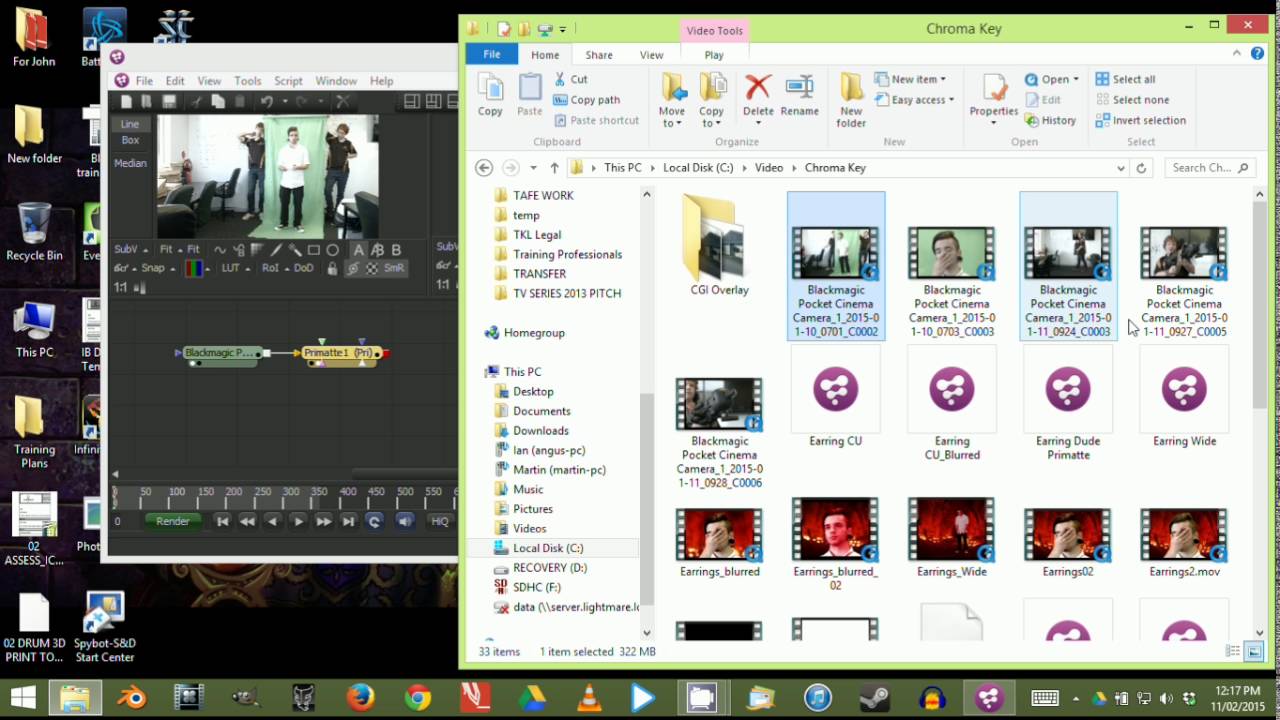 02 ChromaKey Garbage Matte CC - YouTube