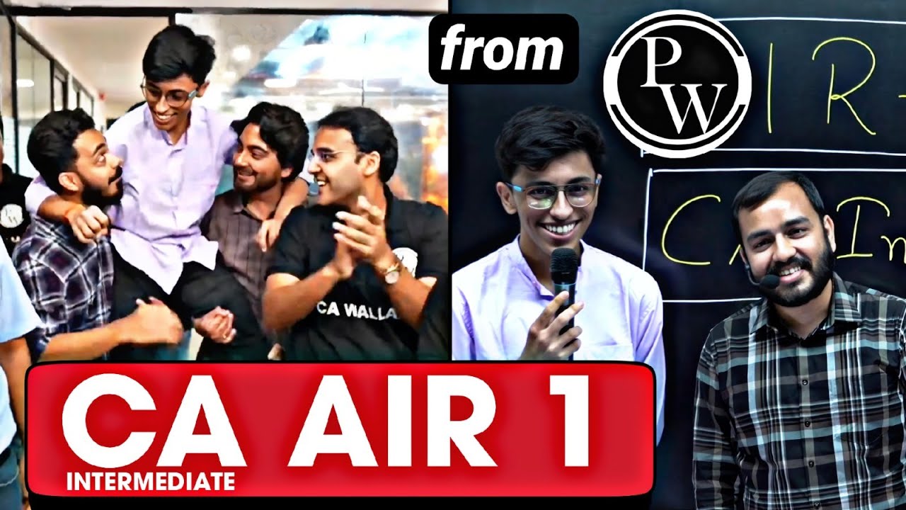 AIR 1 - CA Intermediate || History CREATED in the world of CA || CA ...