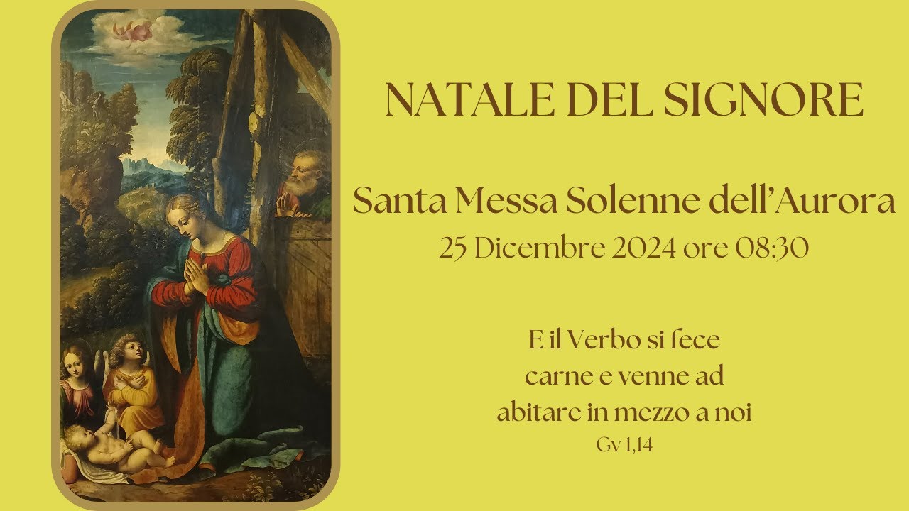 Parrocchia San Biagio Codogno - Santa Messa Solenne dell'Aurora di ...