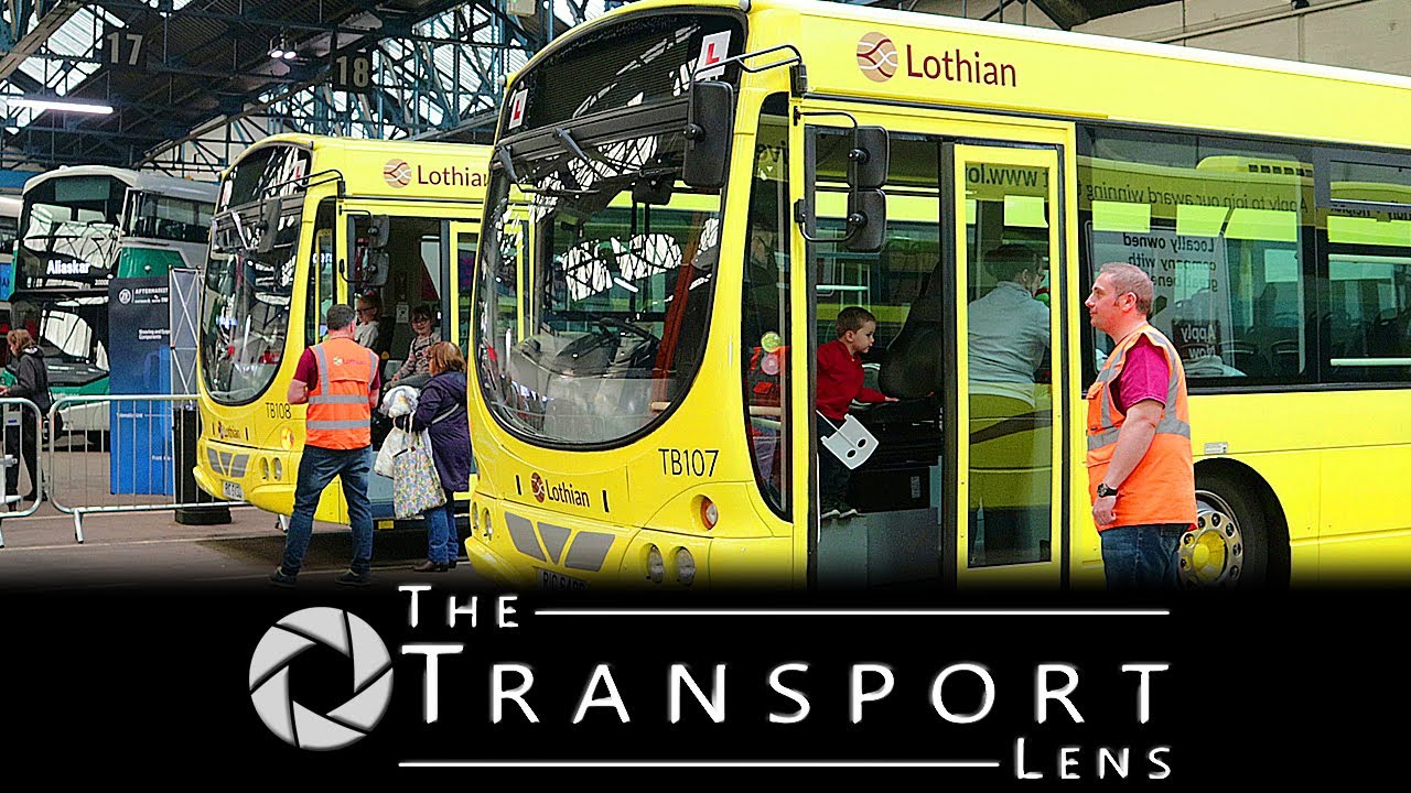 Lothian Buses 100 Year Celebration Open Depot - Sept 2019 - YouTube