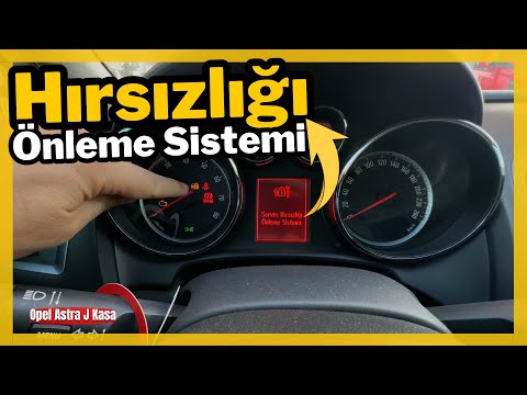 Opel Astra J Hırsızlığı Önleme Sistemi