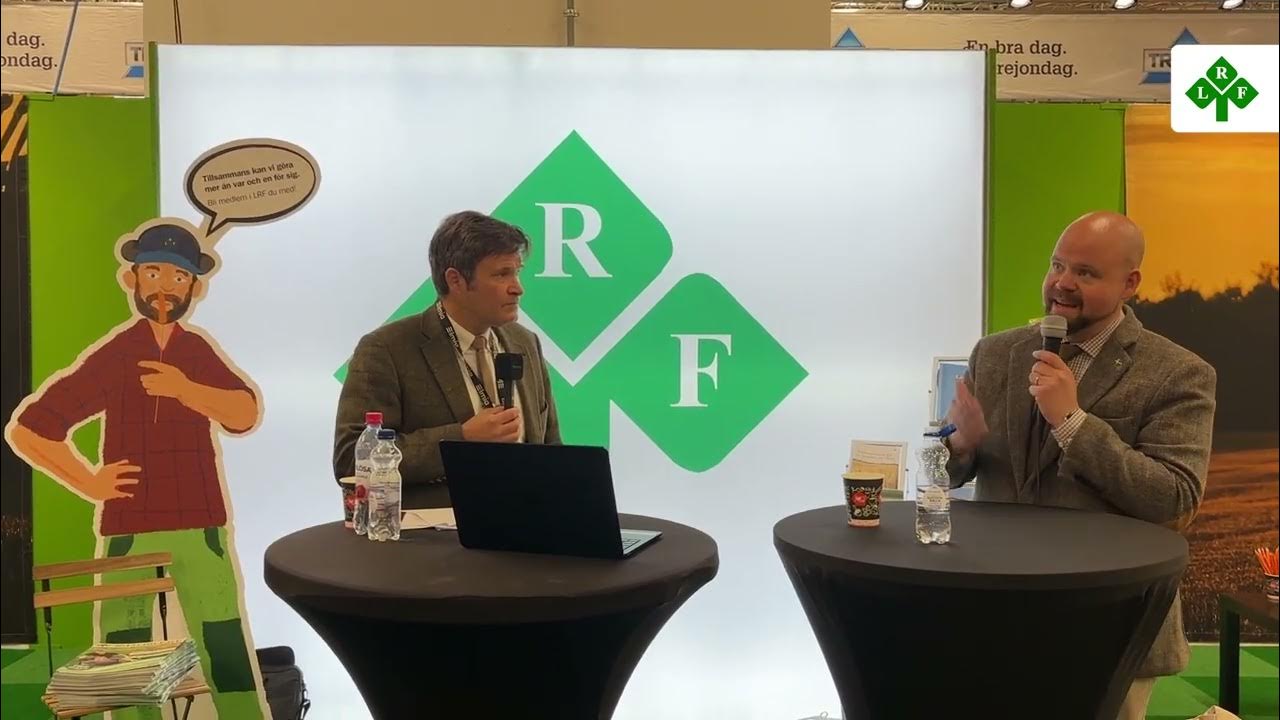 Peter Kullgren i LRF Syds monter på ELMIA - YouTube