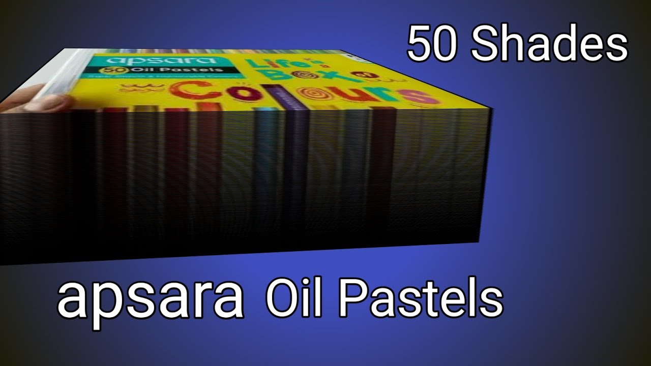 Apsara Oil Pastel 50 Shades - YouTube