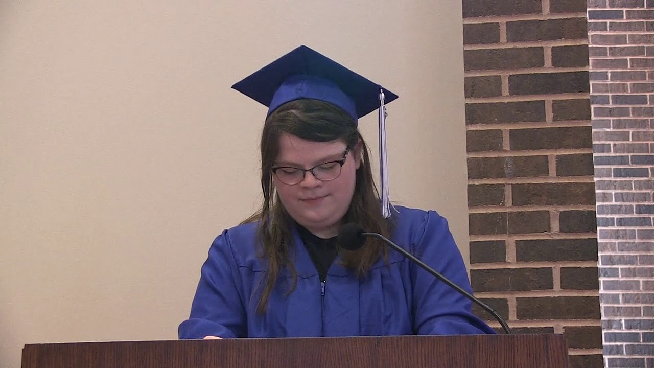 Rowan Elliott Graduation Speech - YouTube