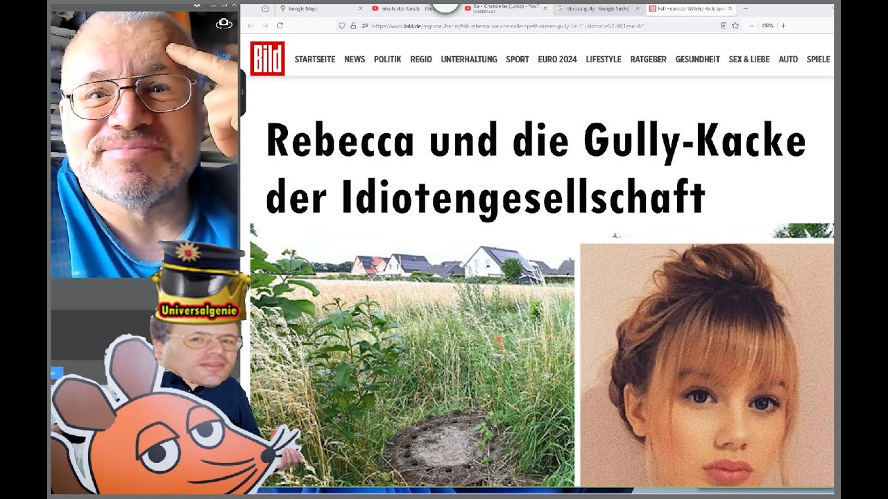 "Rebecca Reusch und die Gully-Kacke der Idiotengesellschaft", eine ...