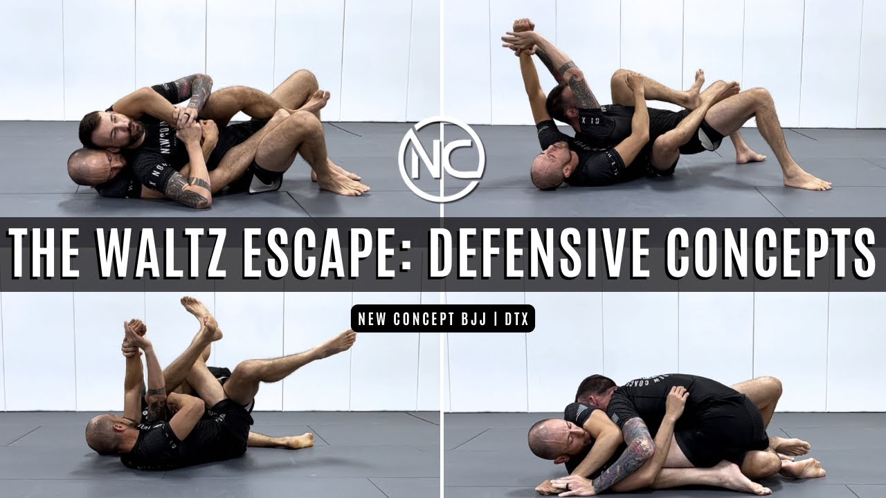 New Concept BJJ | The Waltz Escape: Defensive Tactics | NoGi Coach Caleb Flippin - YouTube