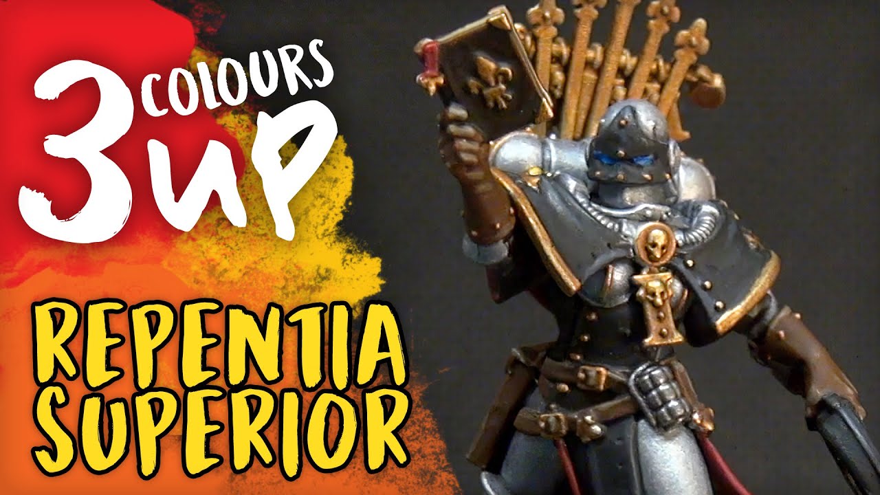How To Paint Repentia Superior | Warhammer 40,000 Painting Tutorial ...
