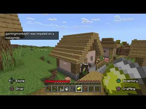 trying out the seed eystreem in minecraft - YouTube