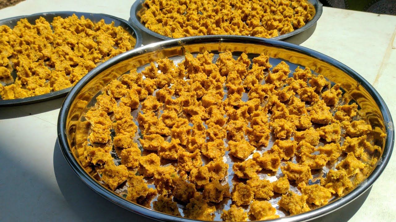 सांडगे | Sandge recipe By Sangita Pawar - YouTube