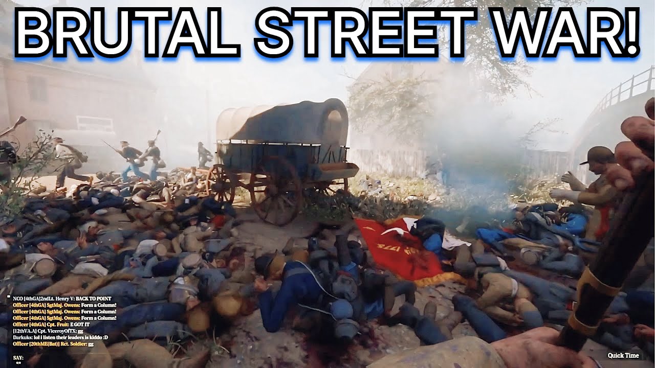 City Under Siege: Intense Urban Warfare & Epic Battles in War of Rights ...