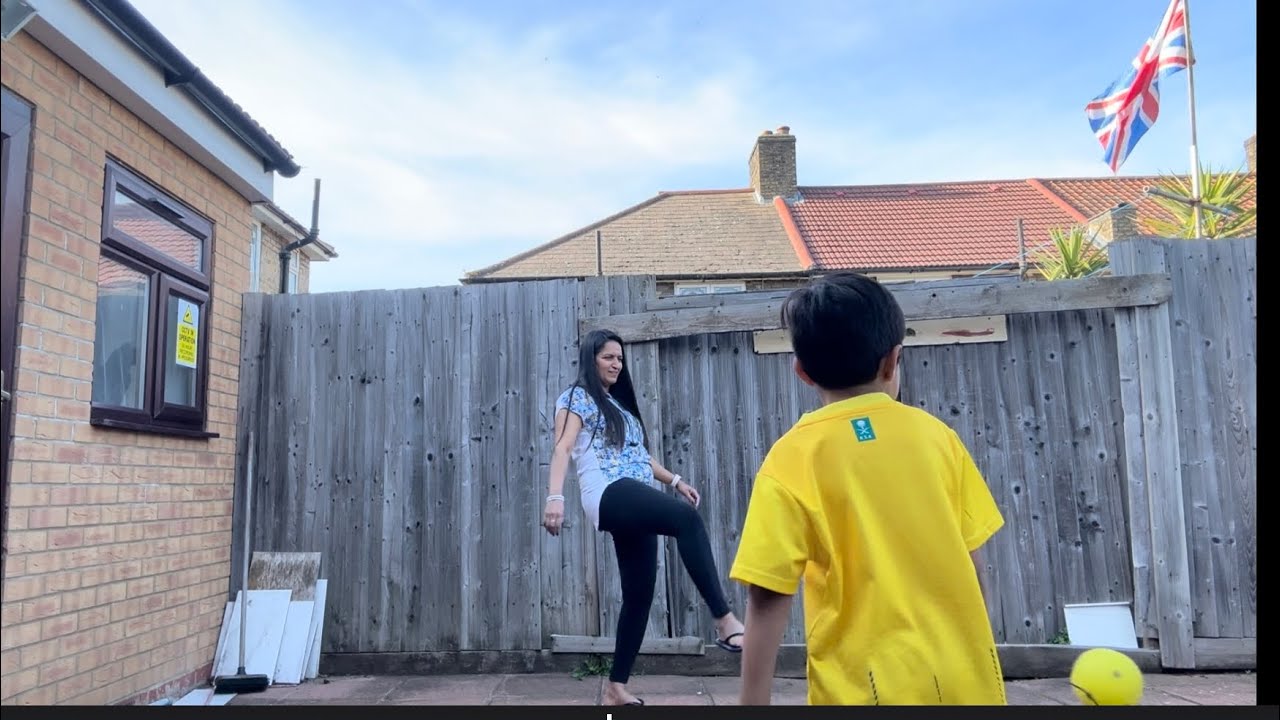 Football game with Abhay#paneer curry rotali🍛 or bajari ka rotala.mango ...