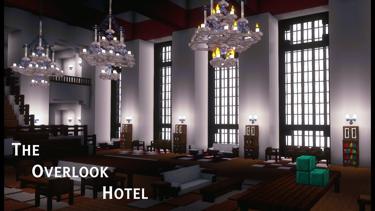 The Overlook Hotel (From The Shining) In Minecraft. (WIP) - YouTube