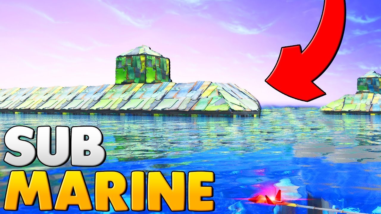 BUILDING SUBMARINES ON LOOT LAKE | Fortnite Custom Game - YouTube