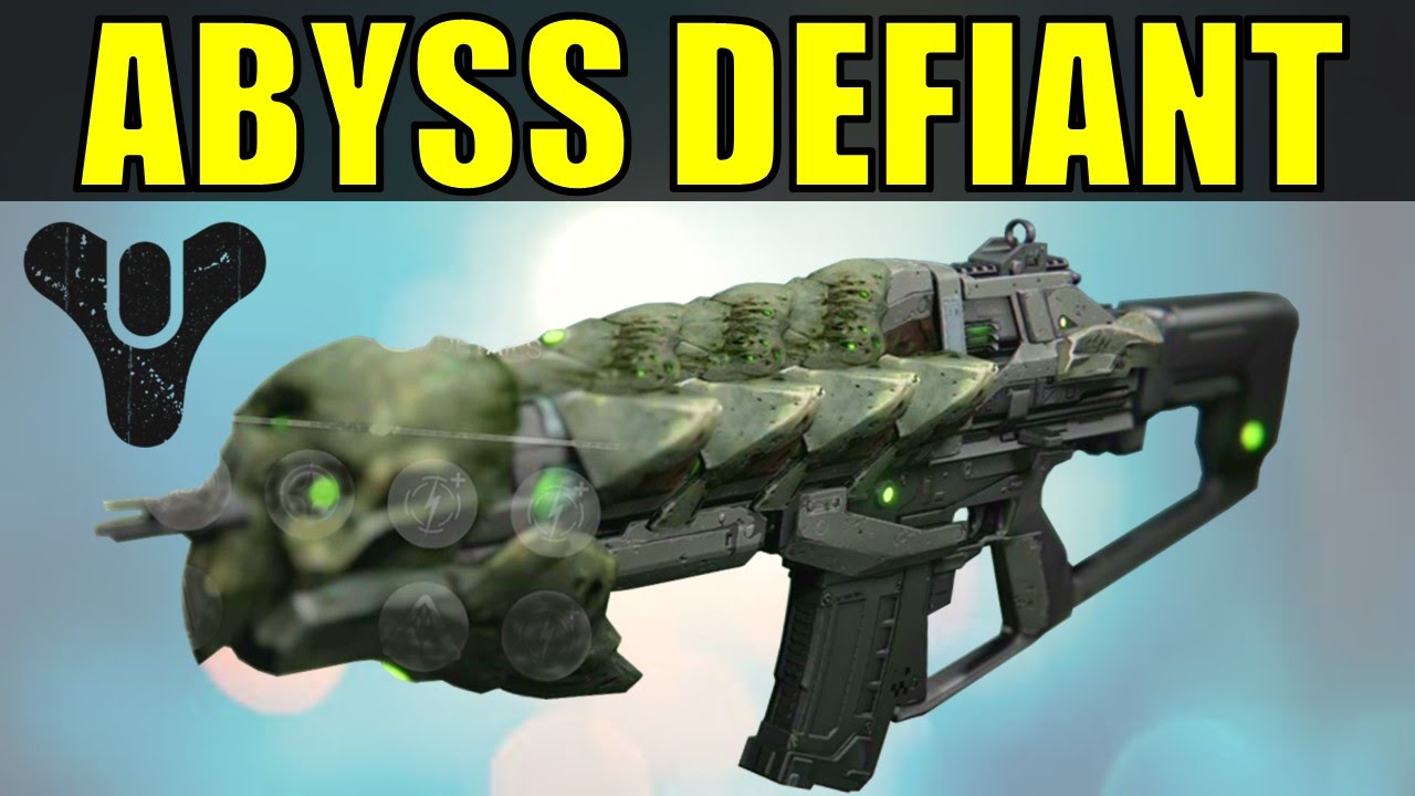 Abyss Defiant - Crota's End Raid Auto Rifle (Hard Mode) - YouTube