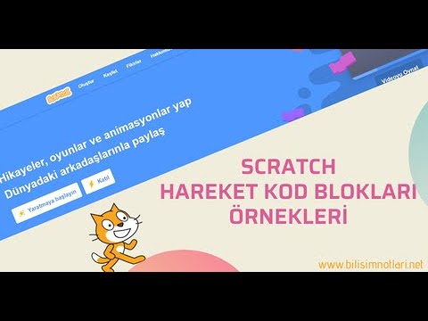 Scratch Hareket Kod Blokları Örnekleri - YouTube